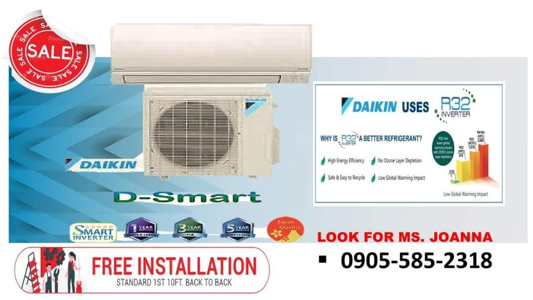 Daikin D-smart Series inverter, TV & Home Appliances, Air Conditioning ...