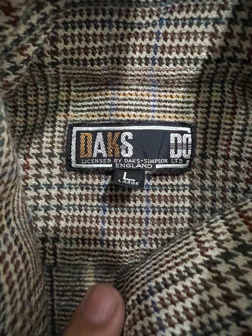 DAKS Shirt Kemeja made in england, Men's Fashion, Tops & Sets, Tshirts ...