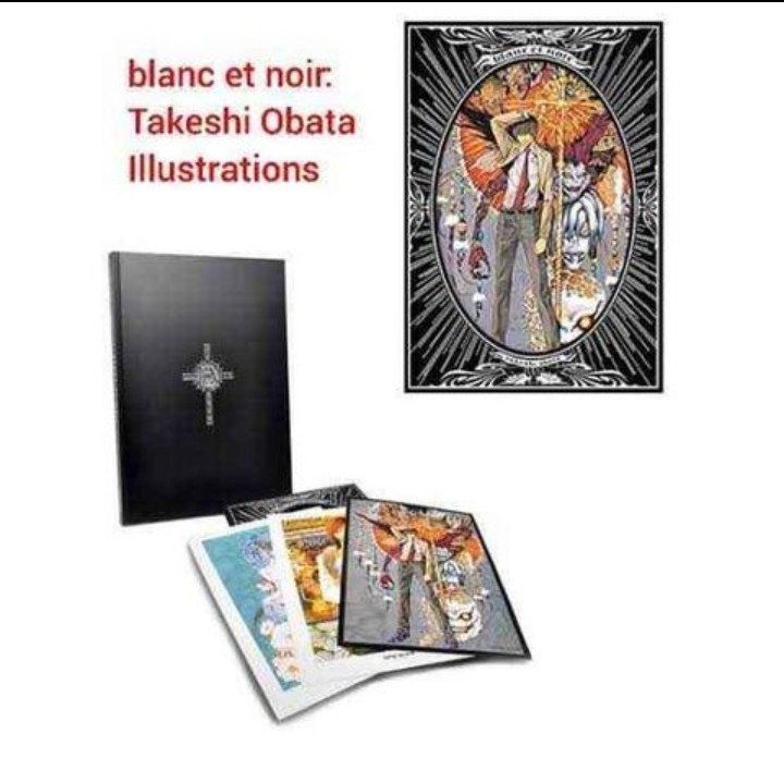 Deathnote. Blanc Et Noir: Takeshi Obata Illustrations (Limited edition ...