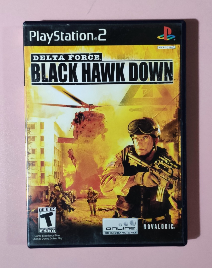 Delta Force Black Hawk Down - [PS2 Game] [NTSC / ENGLISH Language ...