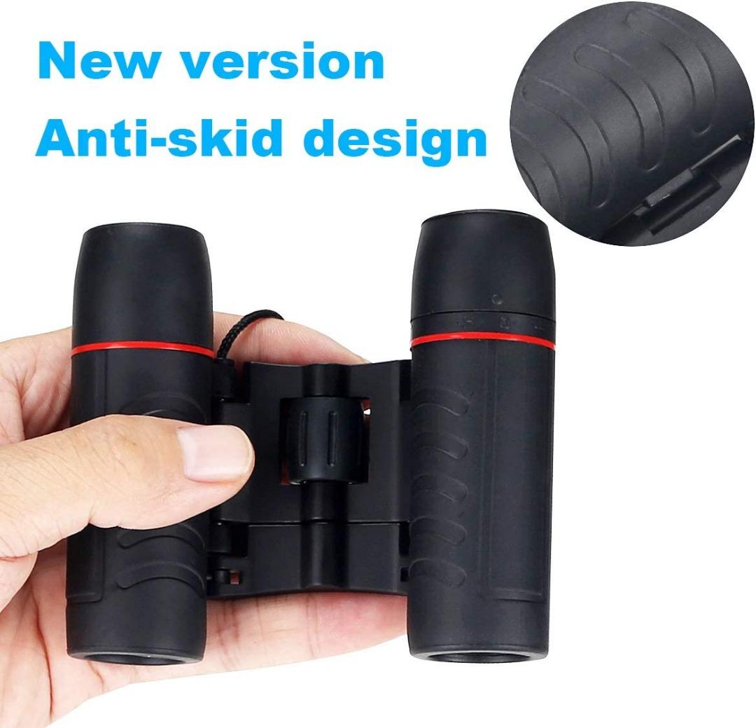DFlamepower Mini Binoculars 30x60 Compact Folding Telescope with ...