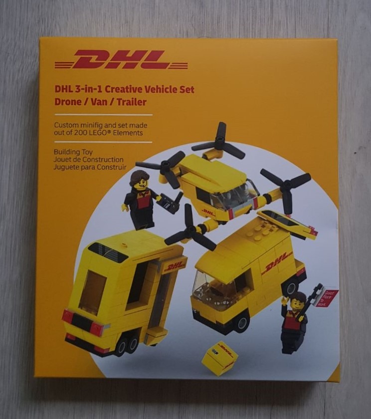 DHL LIMITED EDITION LEGO SET, Hobbies & Toys, Toys & Games on Carousell
