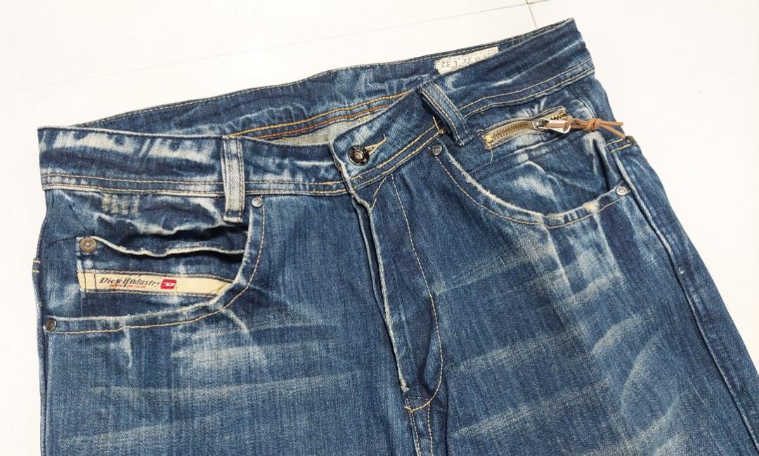 Diesel Industry denim jeans for men 32", Men's Fashion, Bottoms, Jeans ...