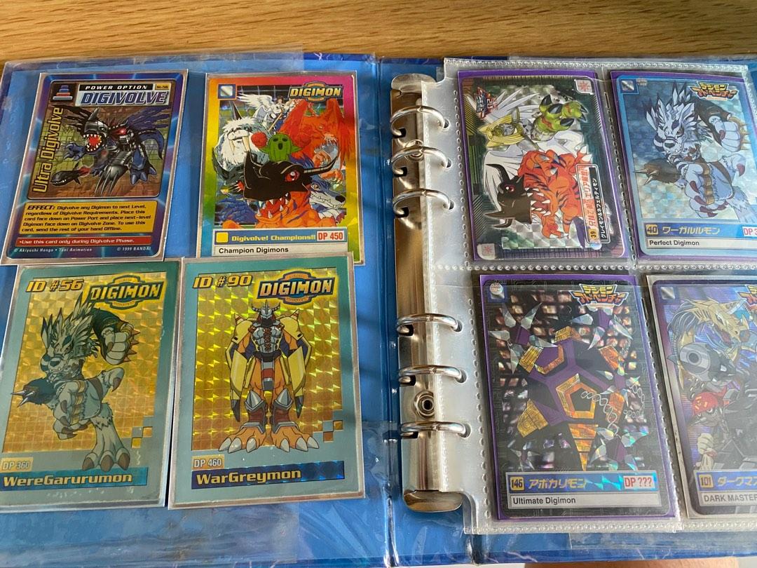 Digimon sticker prism collection ultra rare alternate art DT vintage ...