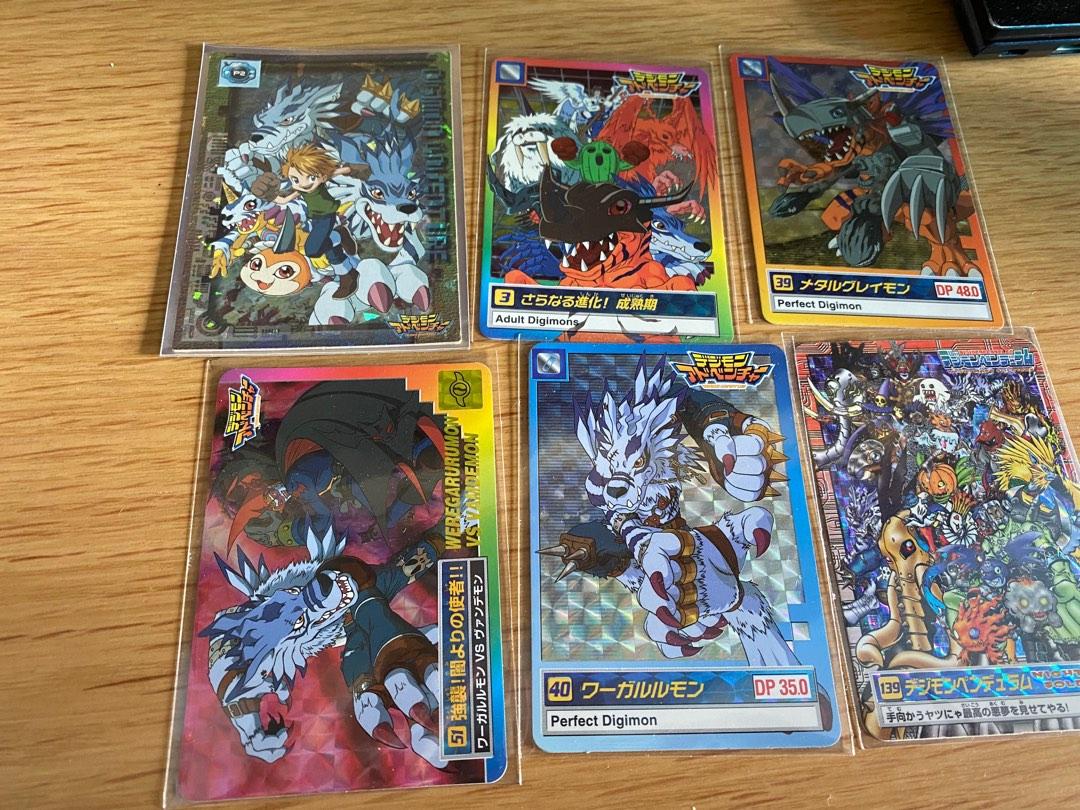 Digimon sticker prism collection ultra rare alternate art DT vintage ...