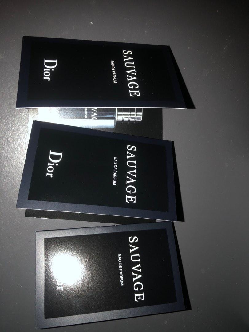 Dior sauvage EDP 1 ML sample, Beauty & Personal Care, Fragrance ...