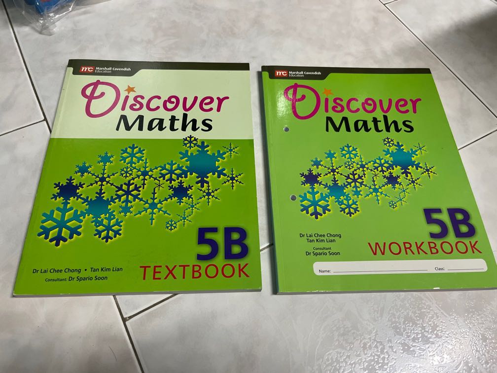 Discover Maths 5B Textbook and Workbook, Hobbies & Toys, Books ...