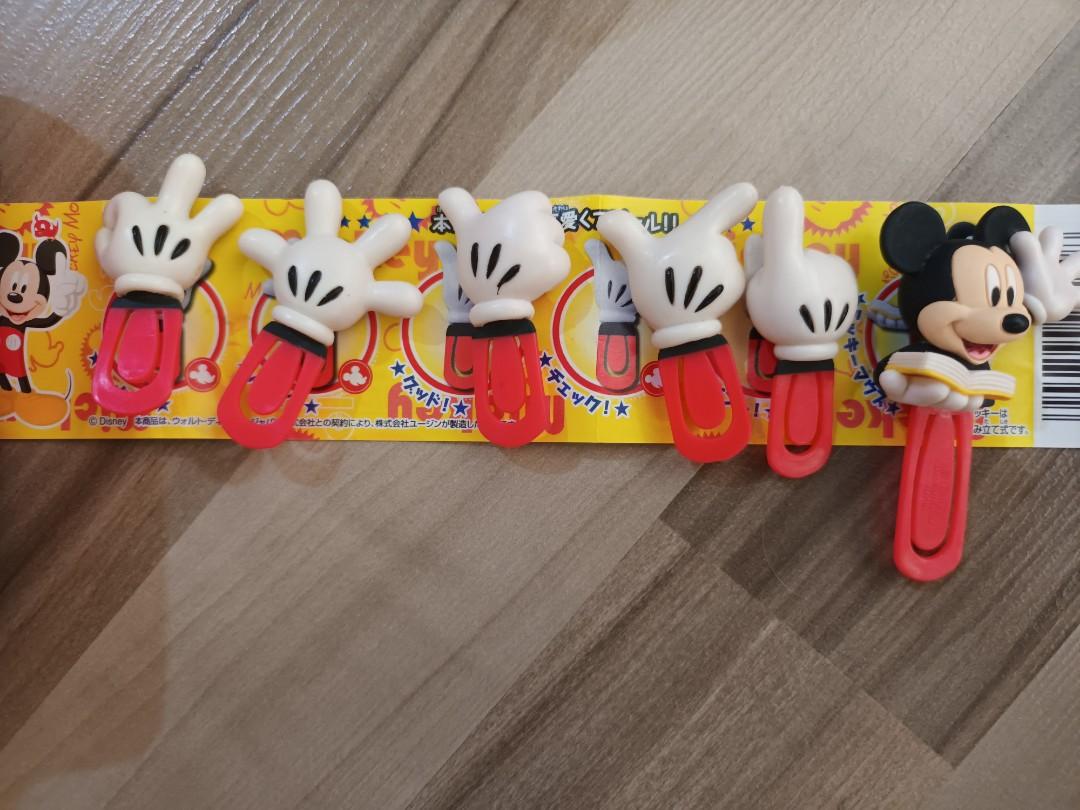 Disney mickey mouse paper clip full set capsule toy, Hobbies & Toys ...