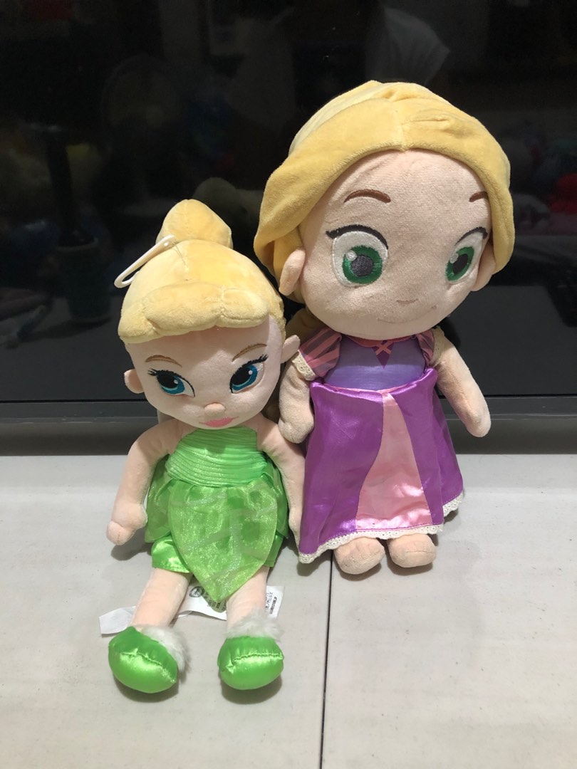 Disney Princesses Tinkerbell and Rapunzel, Hobbies & Toys, Toys & Games ...