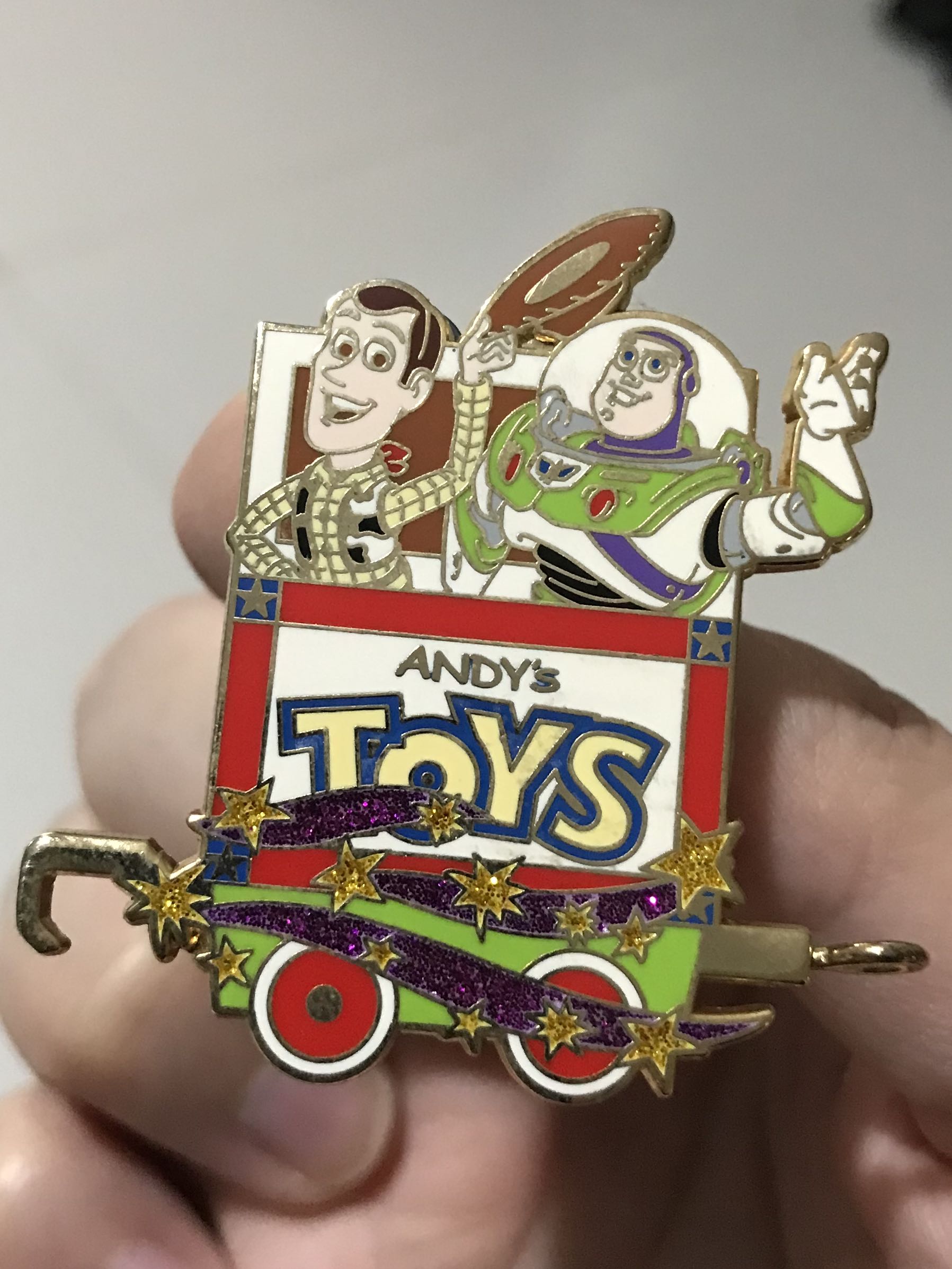 Disneyland Disney Toy Story Andy Woody Buzz Lightyear Pin, Hobbies ...