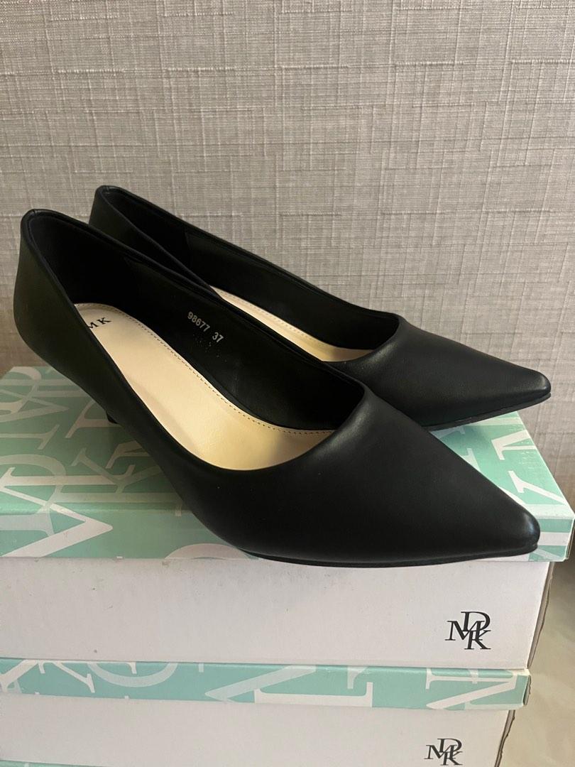 DMK Shoe Black Color, Women's Fashion, Footwear, Heels on Carousell