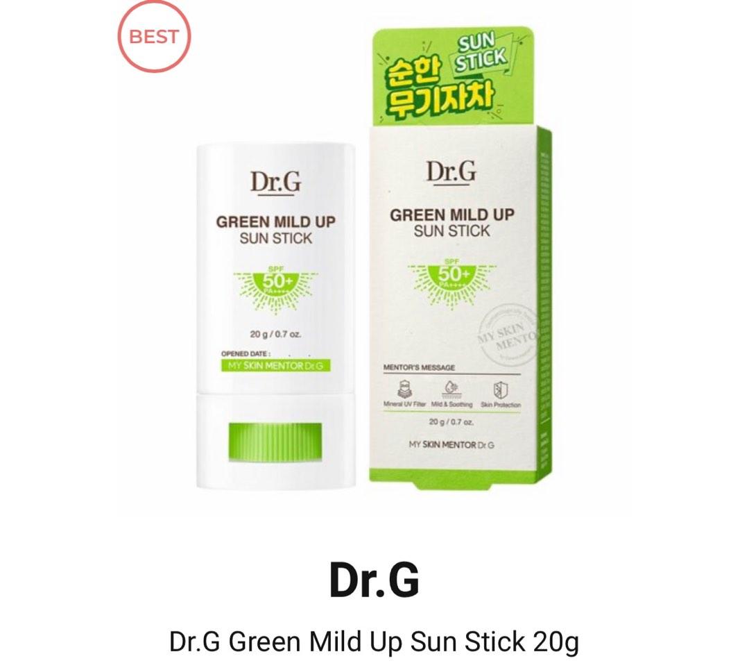 Dr.G Green Mild Up Sun Stick 20g, Beauty & Personal Care, Face, Face ...