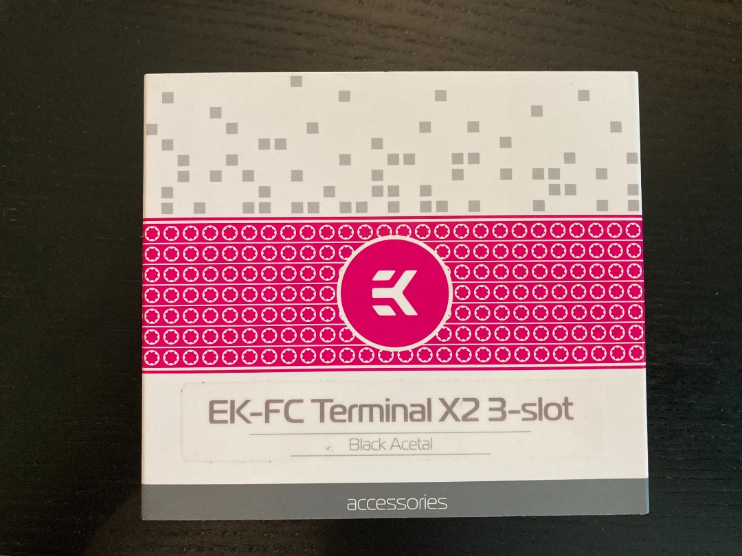 EKWB Water Cooling GPU Terminal Block, Acetal Black, Computers & Tech ...