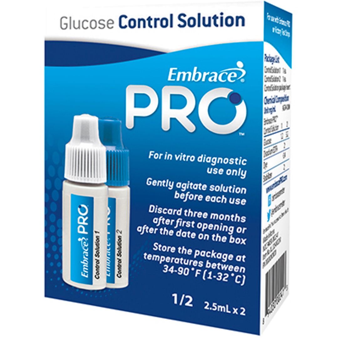 EmbracePRO Glucose Control Solution, Health & Nutrition, Health ...