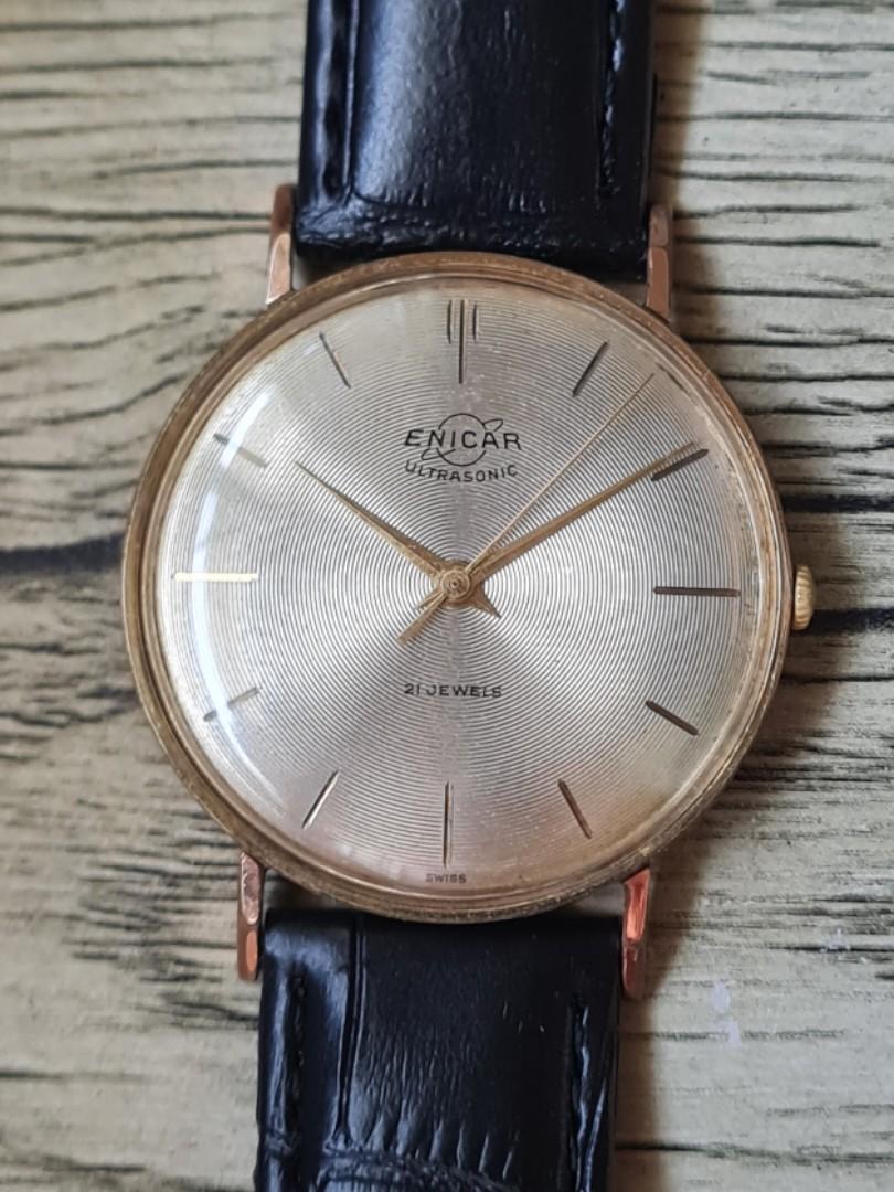 Enicar Ultrasonic 21 Jewels 100/149 PS Vintage Mechanical Winding Watch, Luxury, Watches on ...