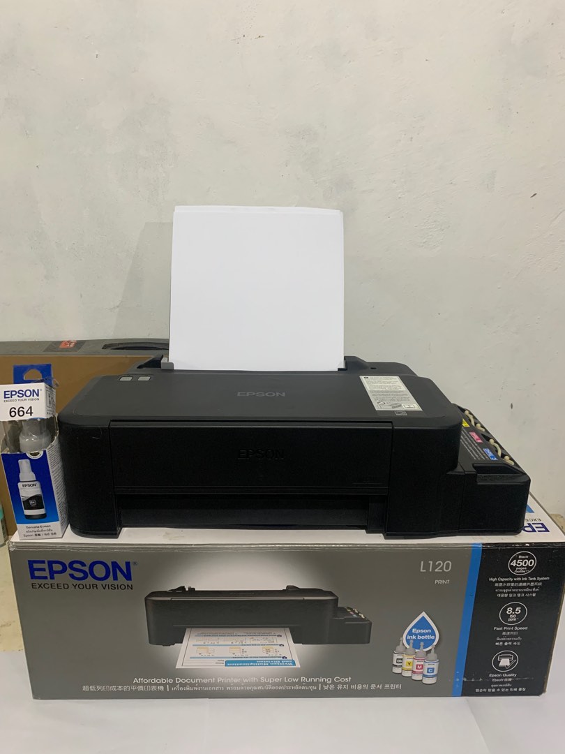 EPSON L120, Computers & Tech, Printers, Scanners & Copiers on Carousell