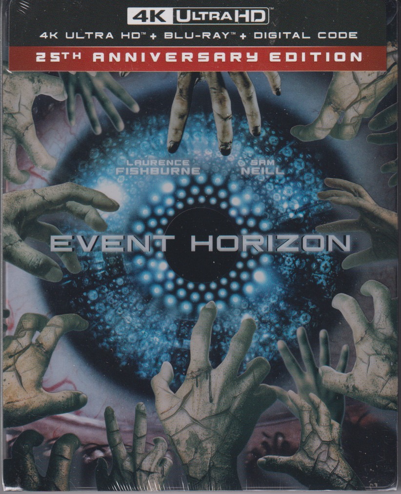 Event Horizon Steelbook 4K (25th Anniversary Edition) Blu ray / Bluray ...