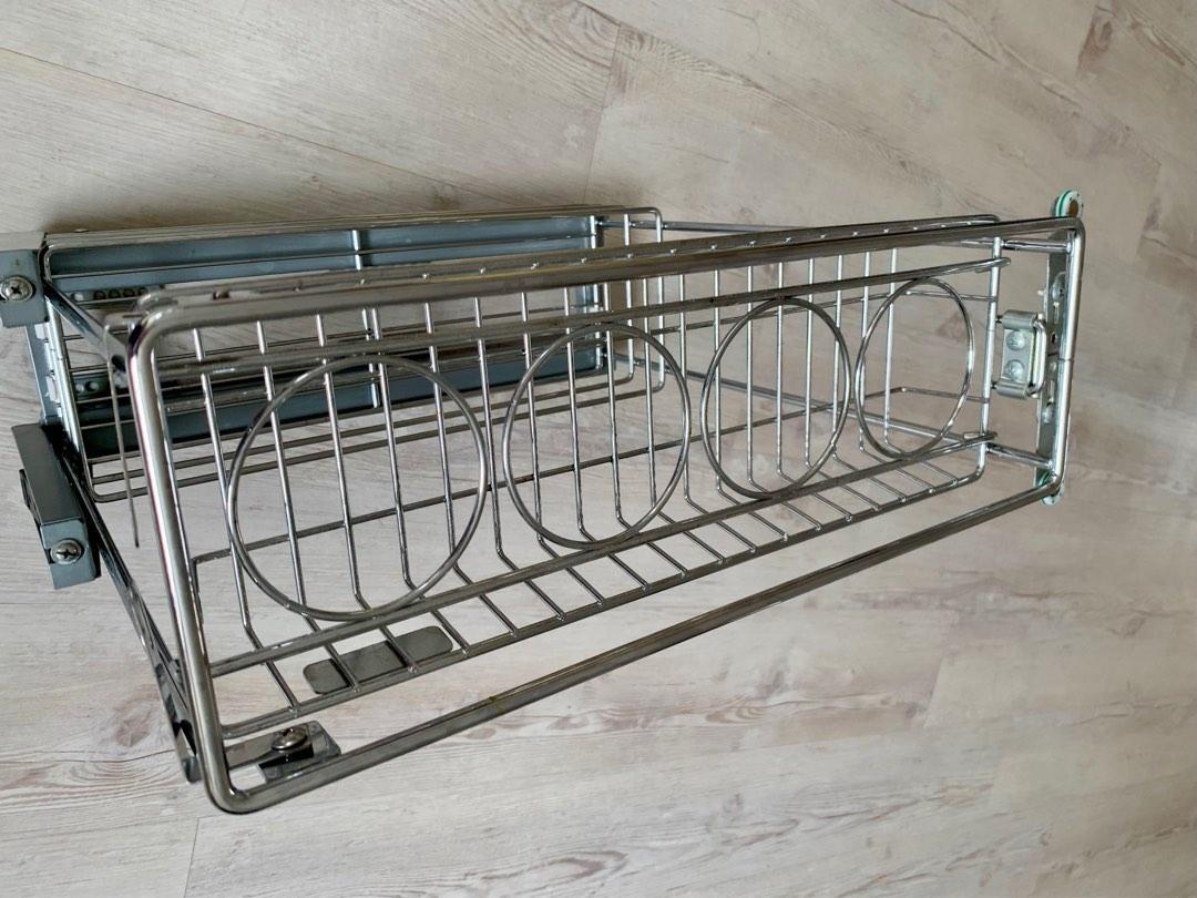 EXCEL 2 Tier Multifunction Drawer Basket W/Soft-stop, Furniture & Home ...