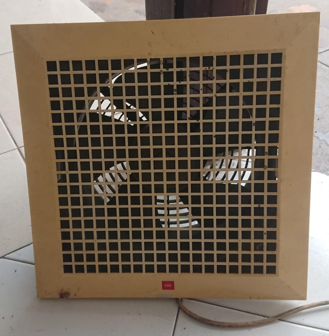 Exhaust Fan Plafon KDK bekas, Perabotan Rumah di Carousell
