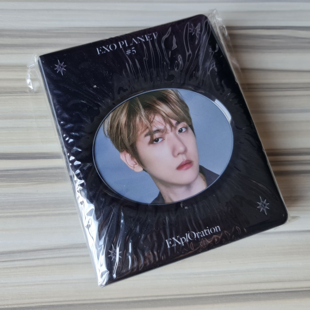 EXO Baekhyun EXplOration Photo Card Collect Book, Hobbies & Toys ...