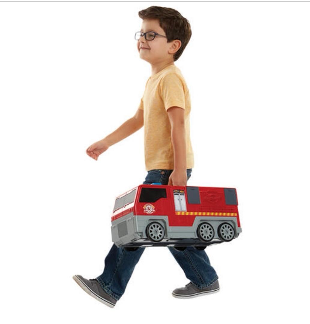 Fast Lane 2-in-1 Fire City Playset Jumbo Fire Truck PlayStation ...