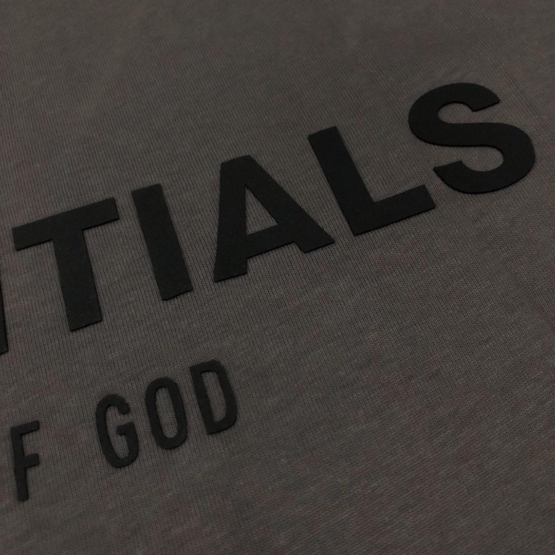 Fear of God Essentials (Gray colorway), Men's Fashion, Tops & Sets ...