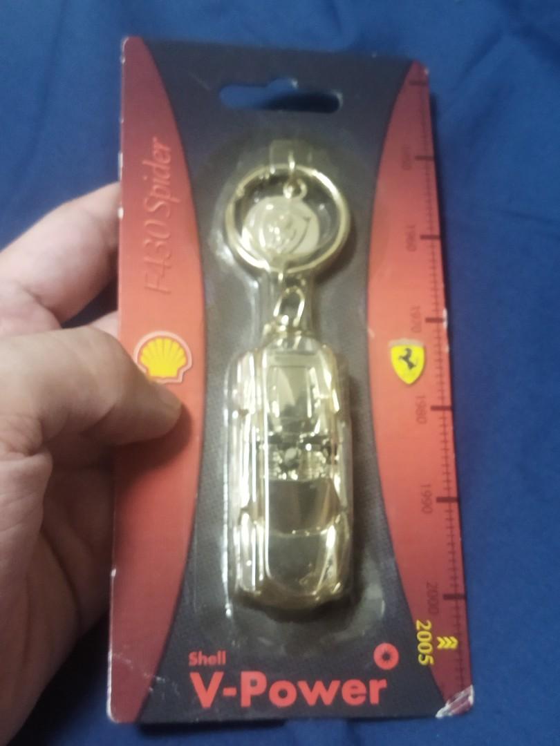 Ferrari F430 Spider Metal Keychain by Shell V-power, Hobbies & Toys ...