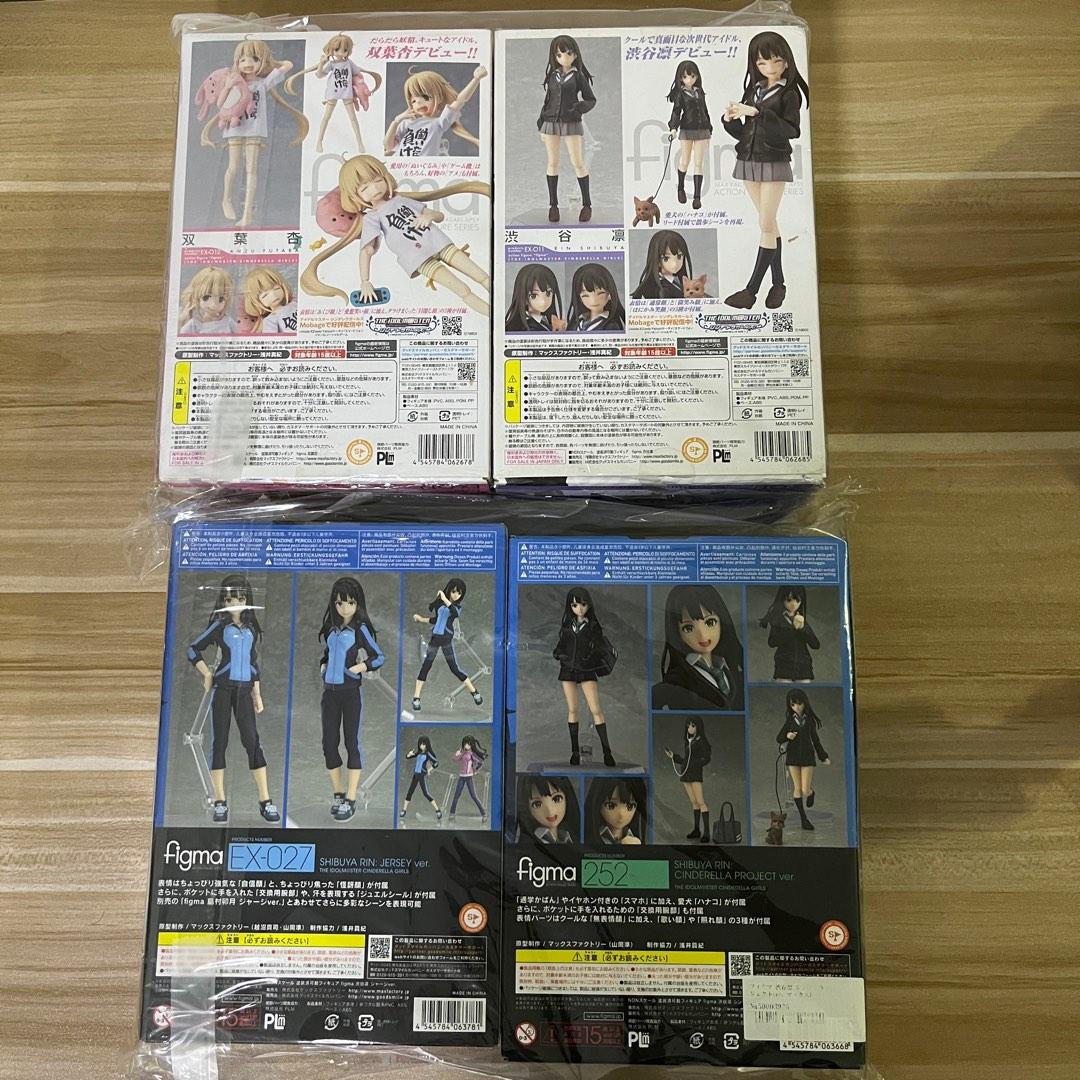 Figma Cinderella Girls 252, EX-027, EX-011, EX-012, Hobbies & Toys, Toys & Games on Carousell