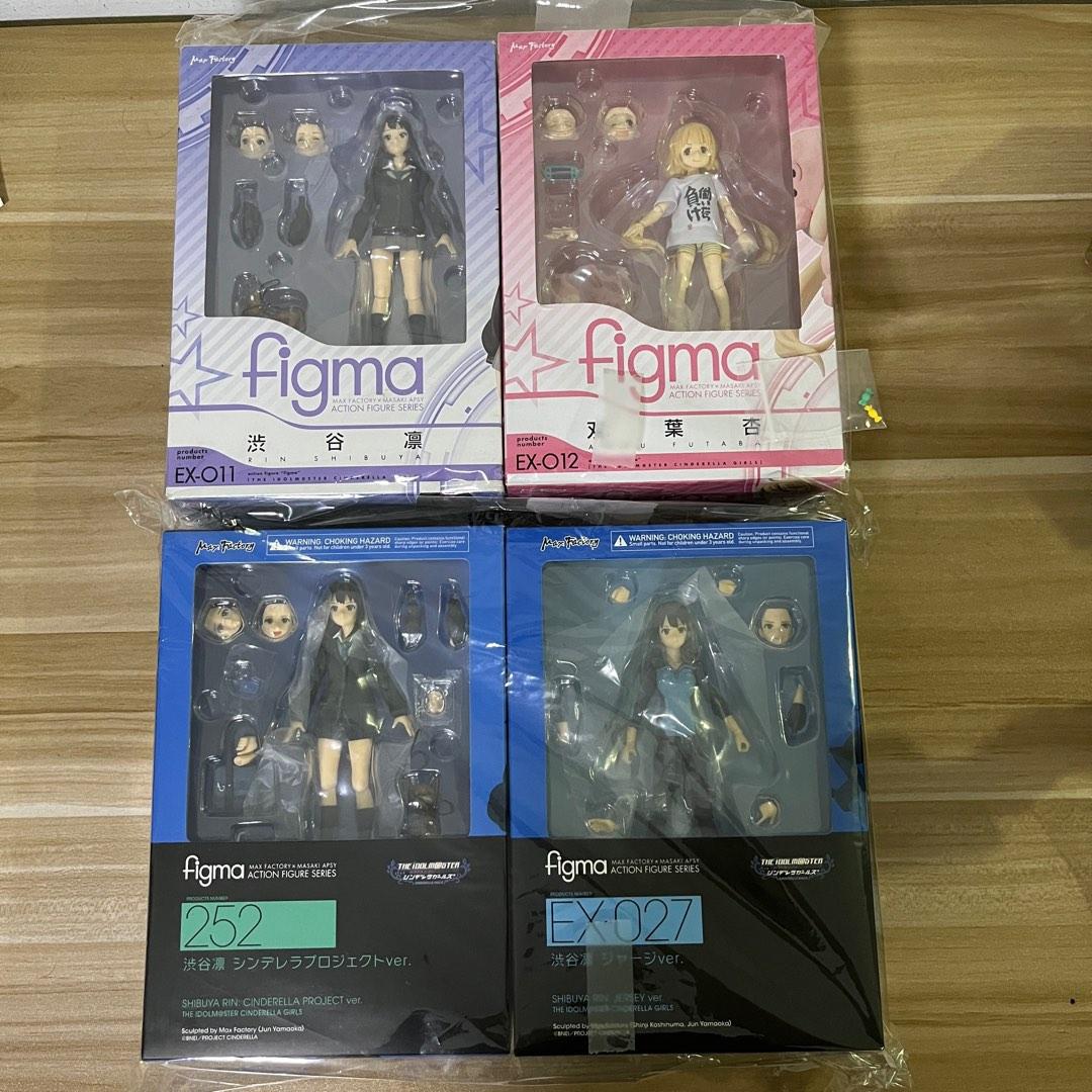 Figma Cinderella Girls 252, EX-027, EX-011, EX-012, Hobbies & Toys ...