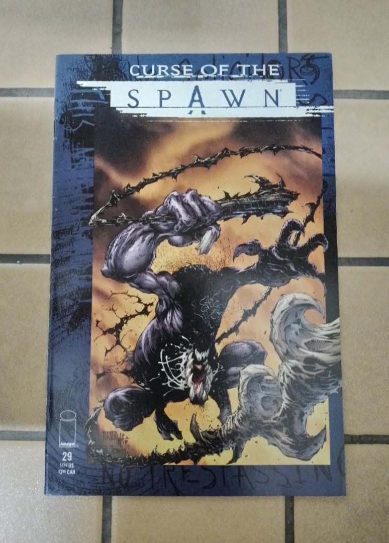 Final Issue! Curse Of The Spawn #29 ( Dwayne Turner - Cover Art ) Image Comics, Hobbies & Toys ...