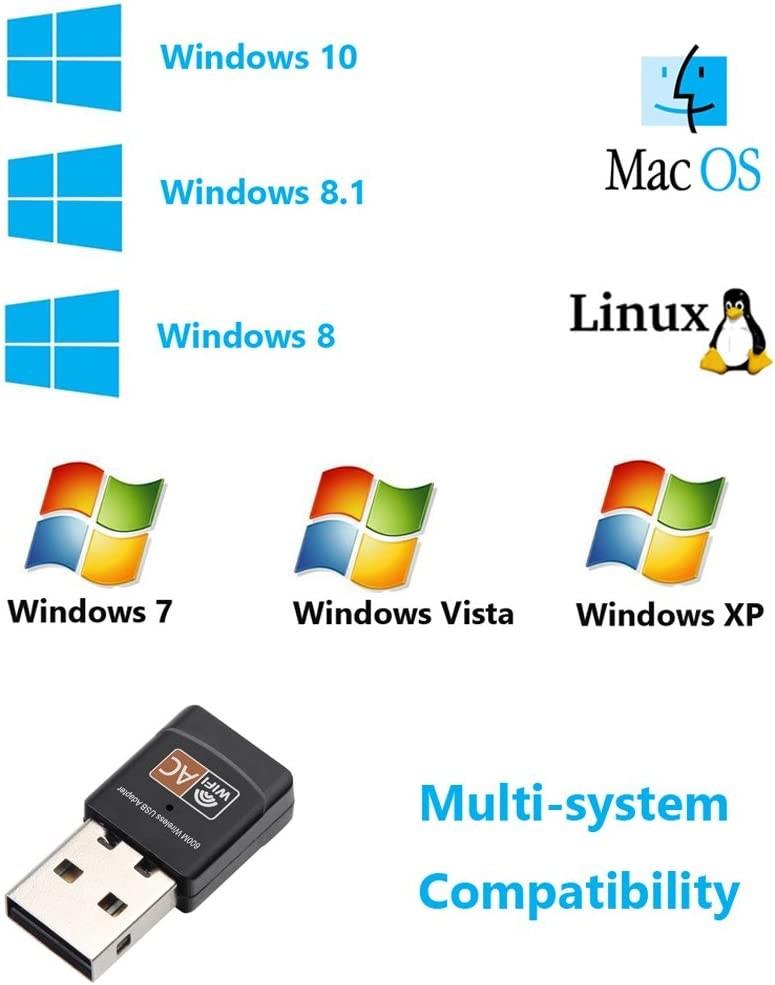 FireSale USB Wireless Adapter 600Mbps Realtek RTL8811CU Chipset Mini ...