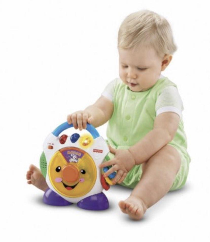 Fisher Price Laugh & Learn Nursery Rhymes CD Player toy for baby infant ...