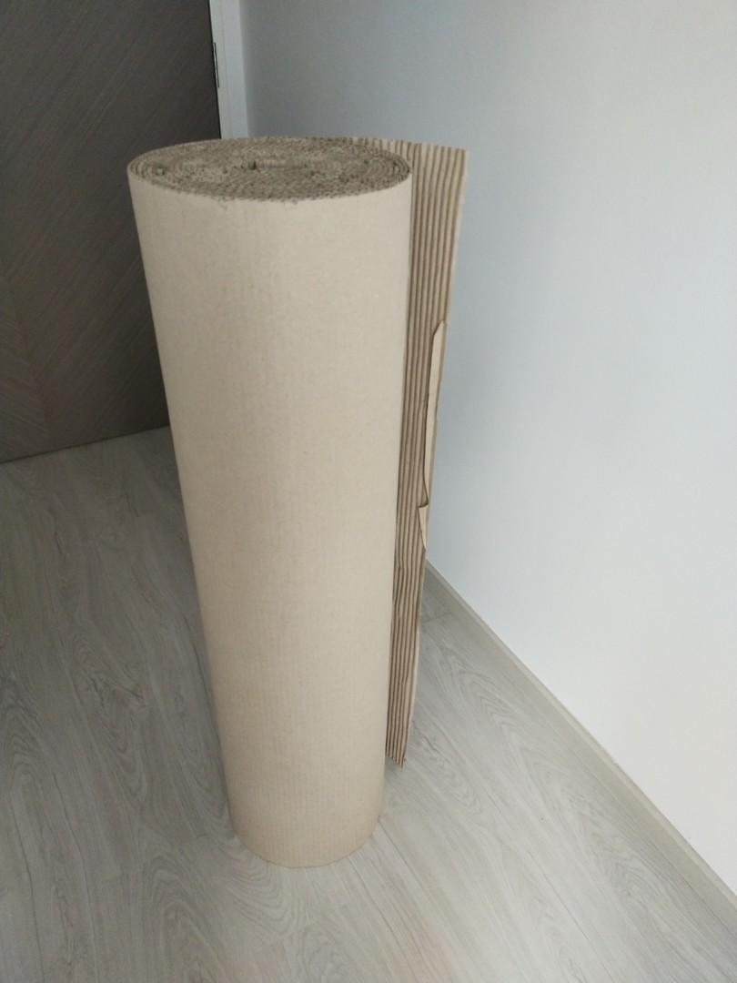 Floor protection corrugated sheet, Furniture & Home Living, Home ...