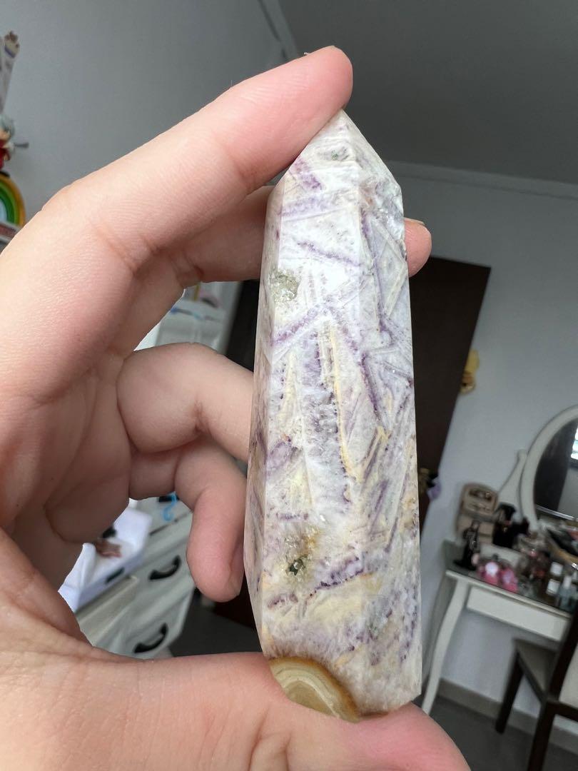 Fluorite root towers, Women's Fashion, Jewelry & Organisers, Precious ...