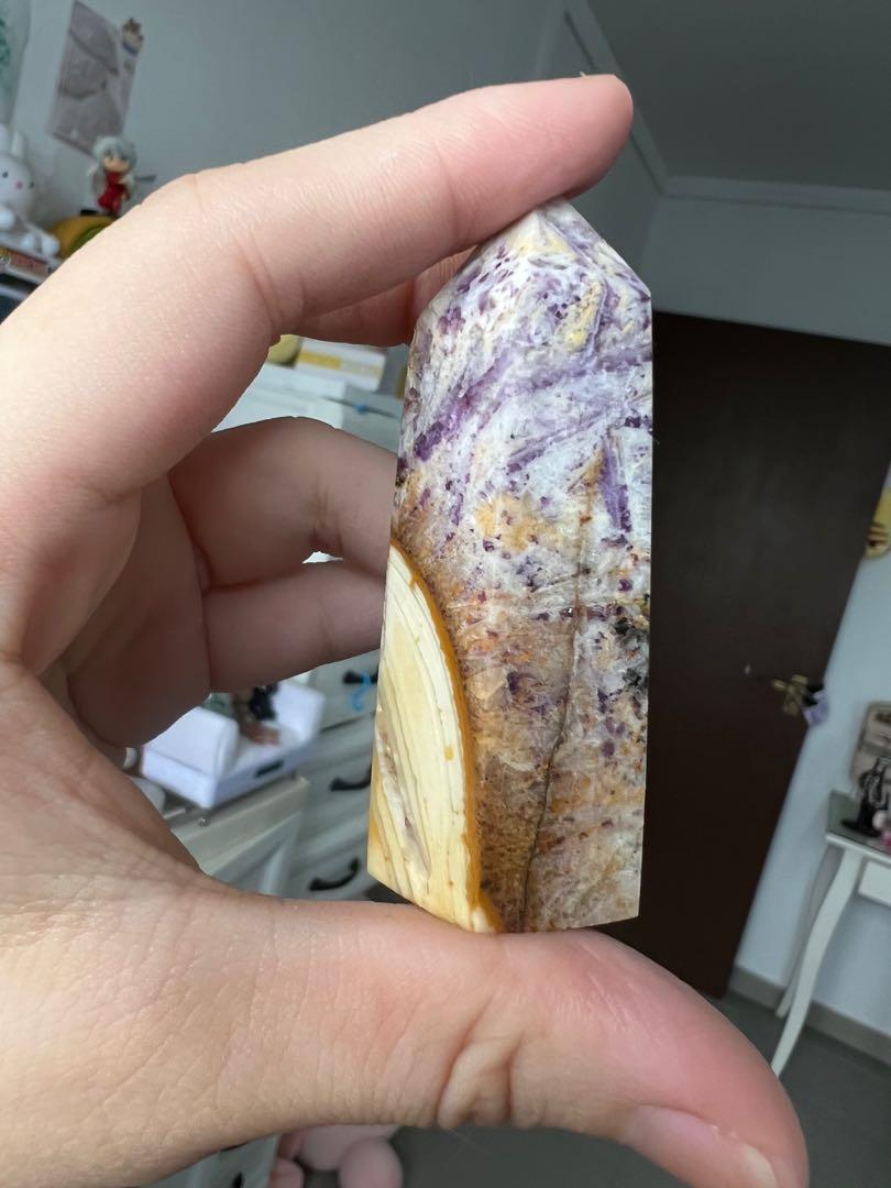 Fluorite root towers, Women's Fashion, Jewelry & Organisers, Precious ...