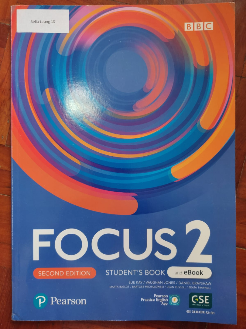 Focus 2 (second edition) (student's book) Pearson, 興趣及遊戲, 書本 & 文具, 教科書 ...