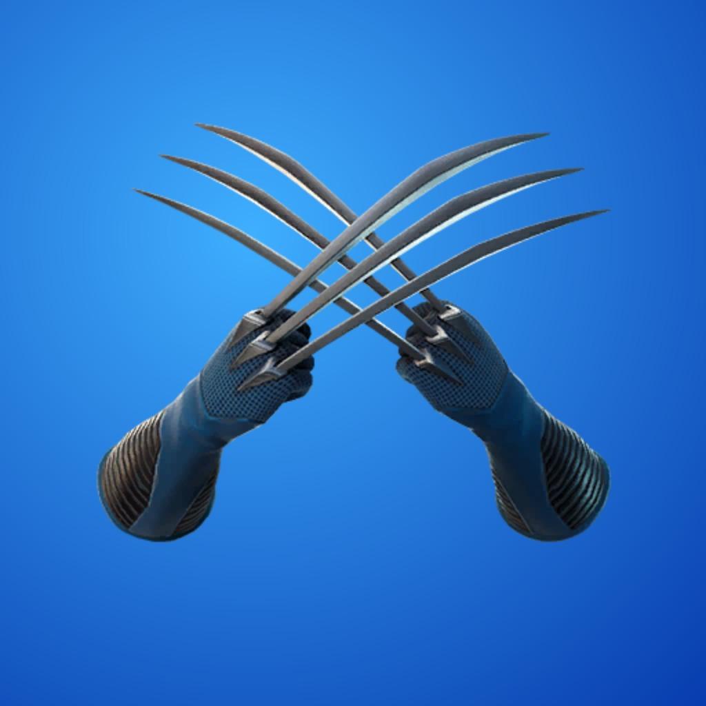 Fortnite - Wolverine Adamantium Claws Pickaxe (DLC), Video Gaming ...