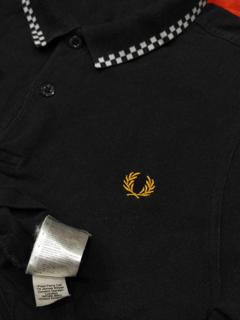 Fred Perry Original Checker Board, Fesyen Pria, Pakaian , Atasan di ...