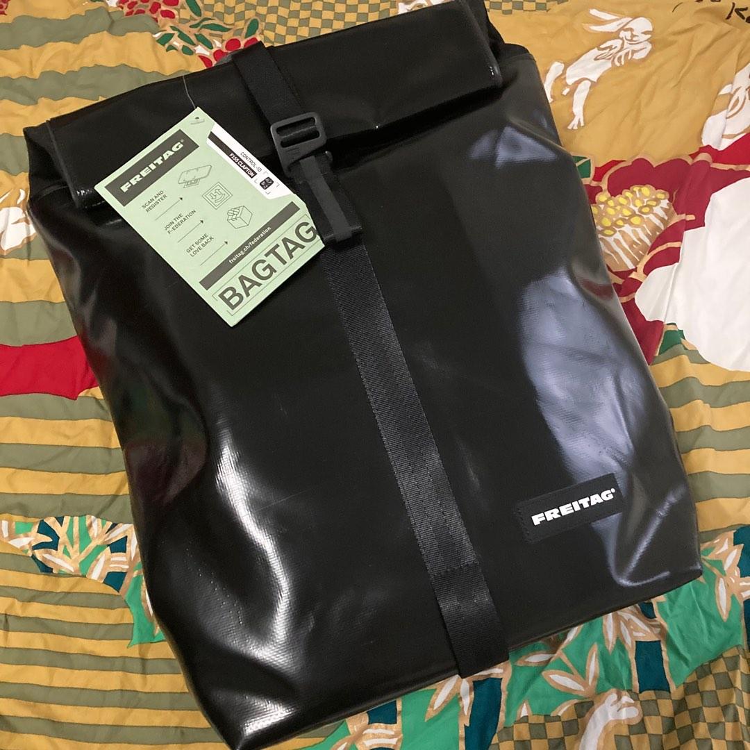 Freitag Black Clapton Backpack, Men's Fashion, Bags, Backpacks on Carousell