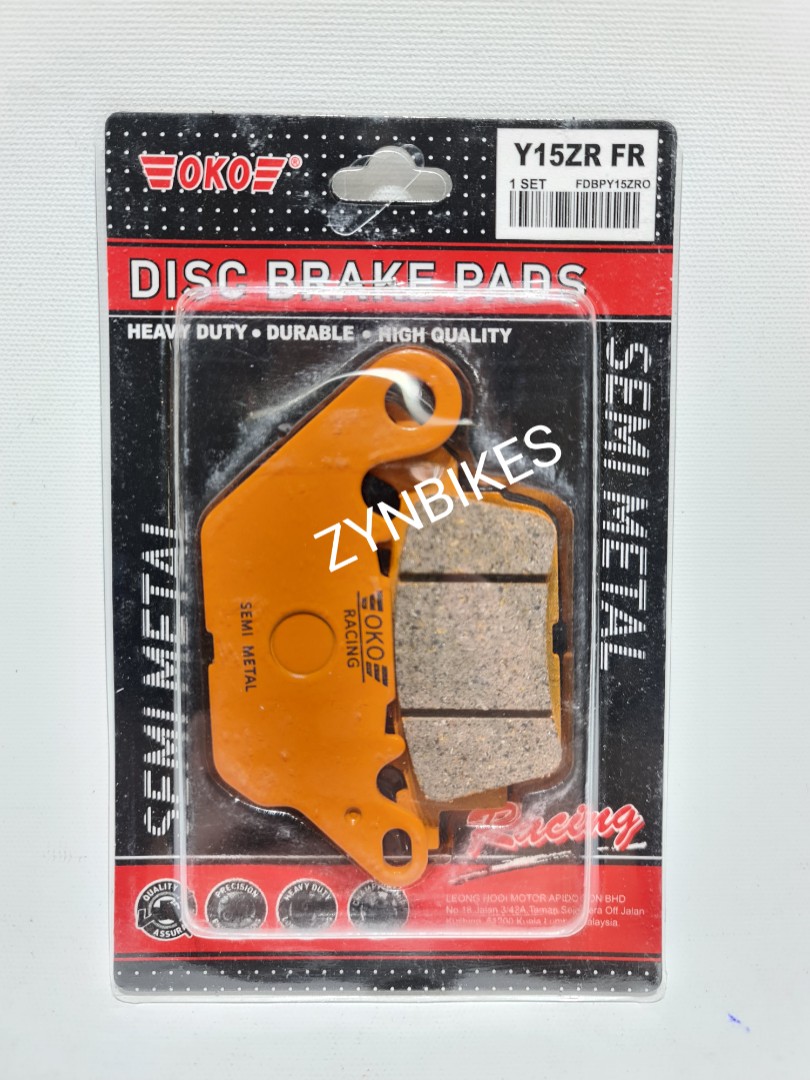 BRAKE PAD YAMAHA SNIPER 150 Y15ZR MXKING AEROX 155 V1 V2 NMAX 155 V2 ...