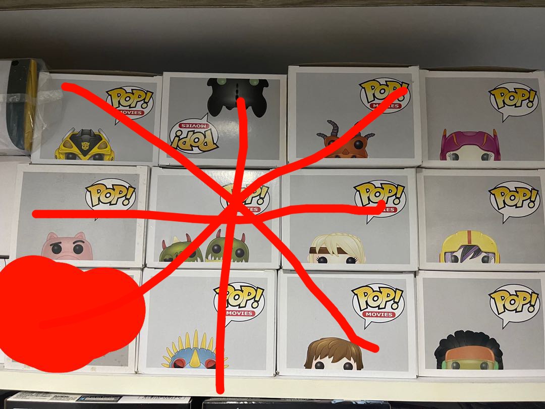 Funko POP! Toys Story / Transformers / How to train your dragon / Big ...