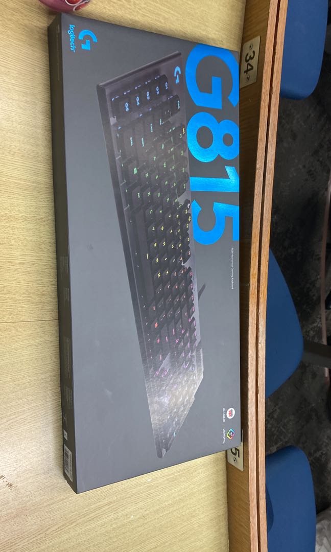 G815 Logitech Gaming Keyboard Smu Computers And Tech Parts And Accessories Computer Keyboard On