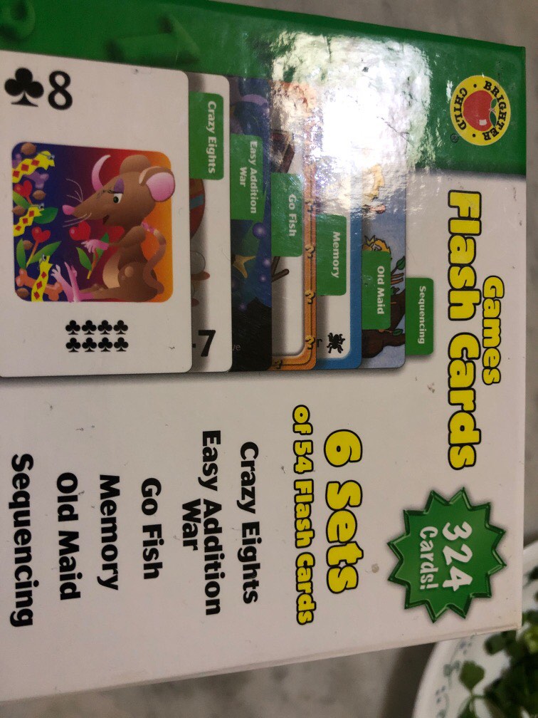 Games Flash Cards, Babies & Kids, Baby Nursery & Kids Furniture, Other ...