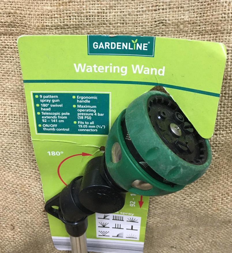 Gardenline Telescopic Watering Wand, Furniture & Home Living, Cleaning ...