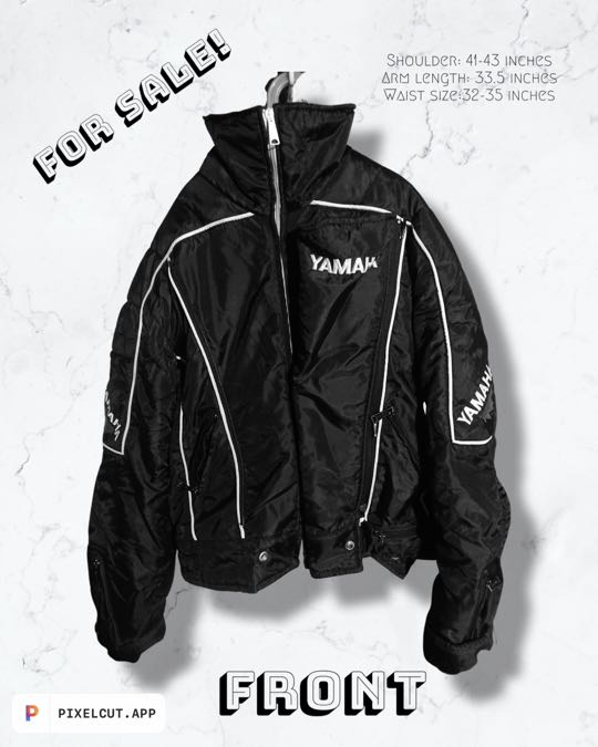 GENUINE YAMAHA RACING JACKET FROM CANADA, Men's Fashion, Coats, Jackets ...