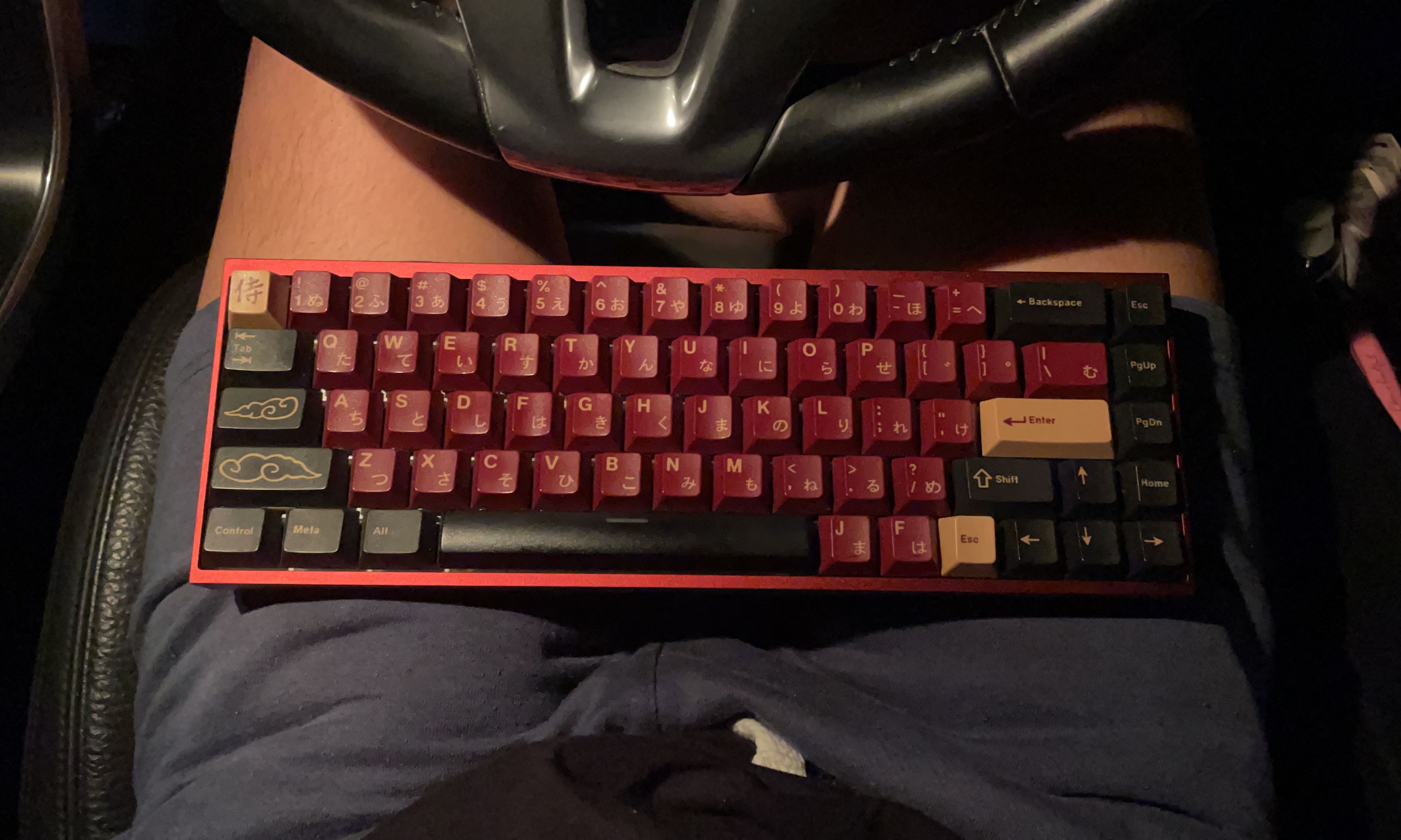 GMK Red Samurai Keycaps, Computers & Tech, Parts & Accessories ...