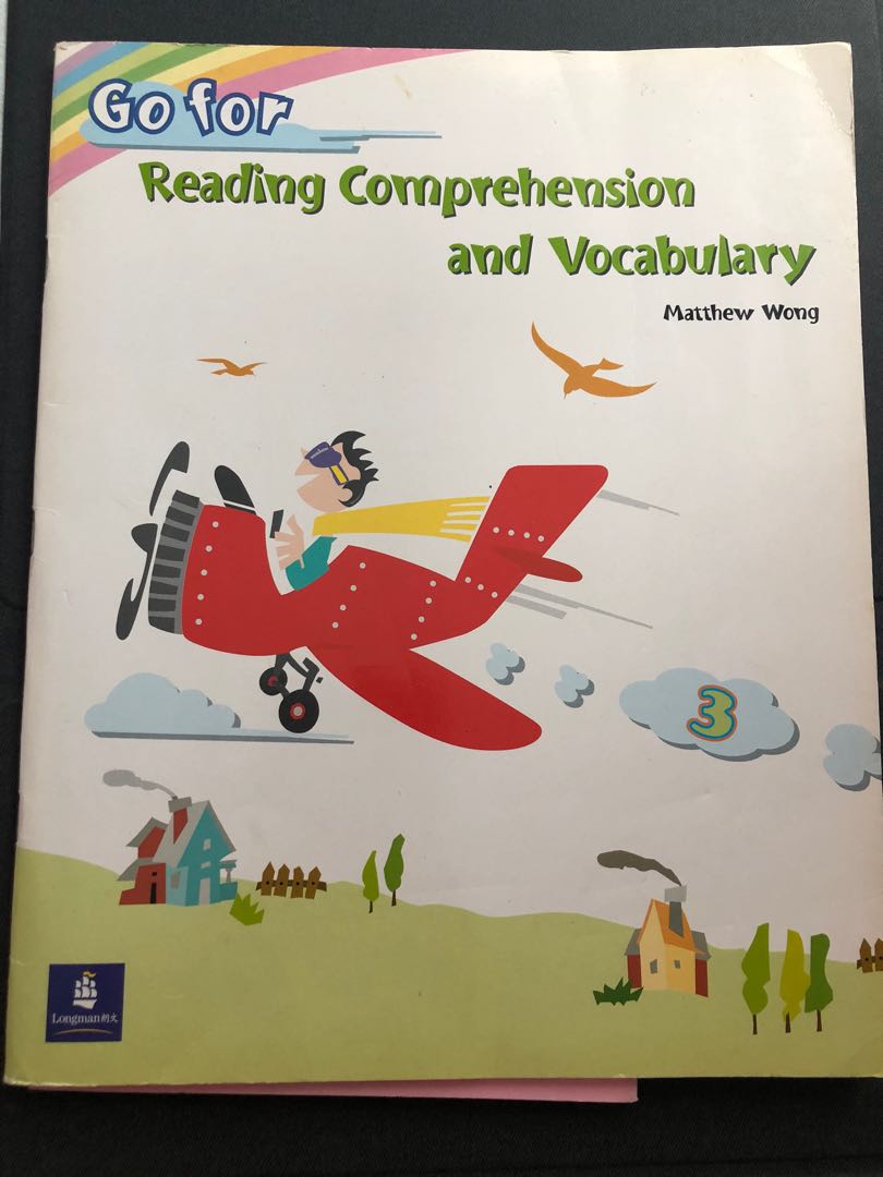 Go For Reading Comprehension and Vocabulary 3, 興趣及遊戲, 書本 & 文具, 教科書 ...