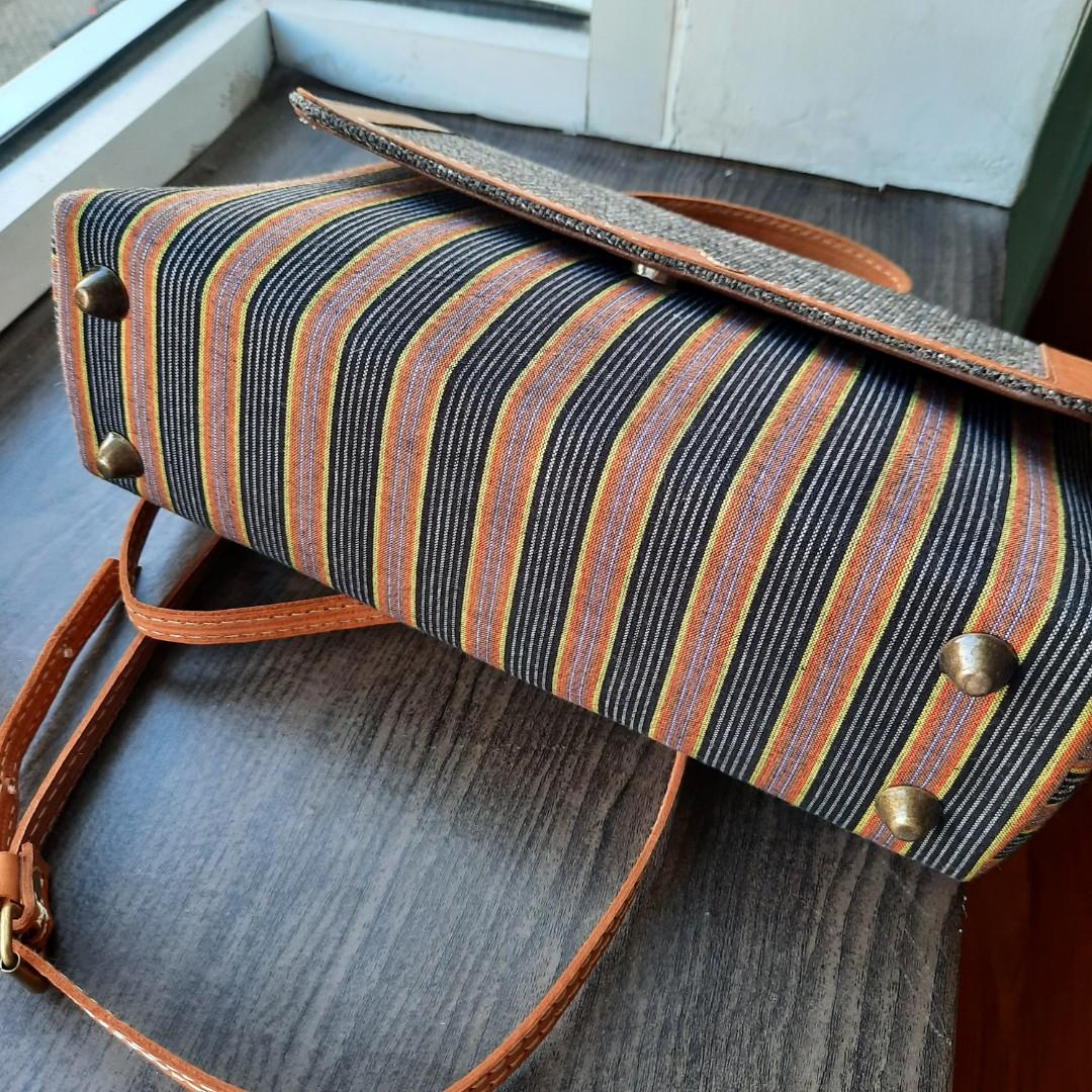 Hand Bag Lurik Mil & Bay (Jogja), Fesyen Pria, Tas & Dompet , Tas ...