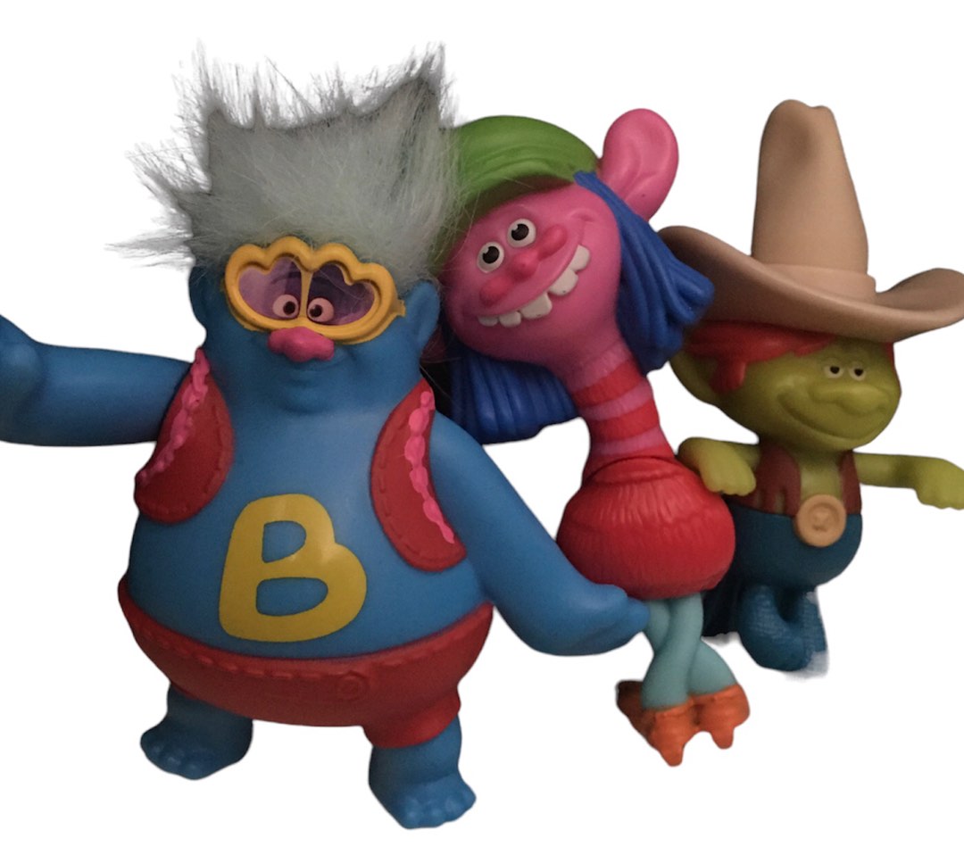 Happy Meal Toys Trolls, Hobbies & Toys, Toys & Games on Carousell