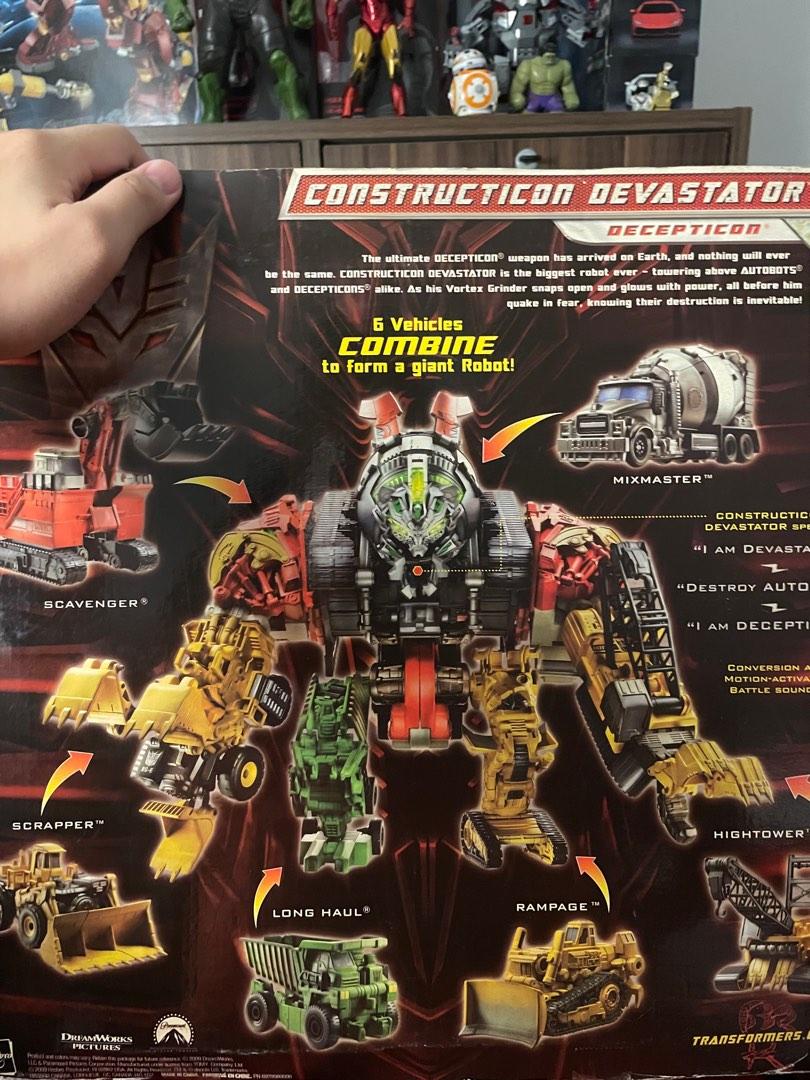 Hasbro Transformers ROTF Construction Devastator (last stock), Hobbies ...